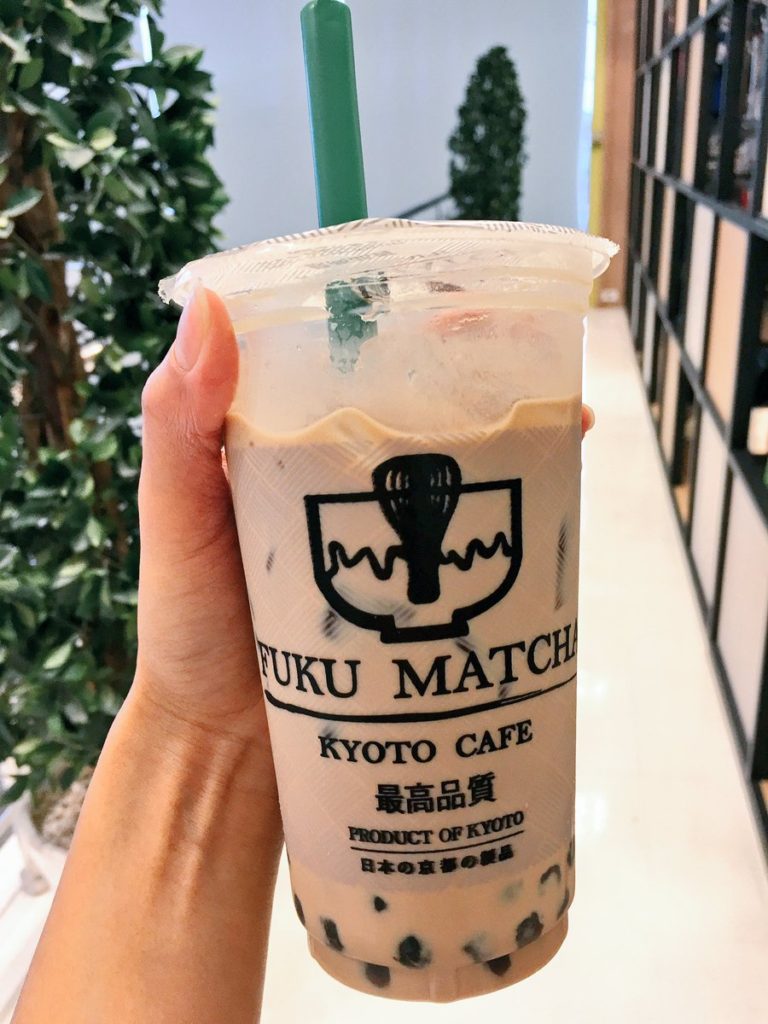 เมนู ราคา Fuku Matcha (ฟุกุมัทชะ) ชานมไข่มุกเข้ม ๆ ในราคา 45 บาท ...