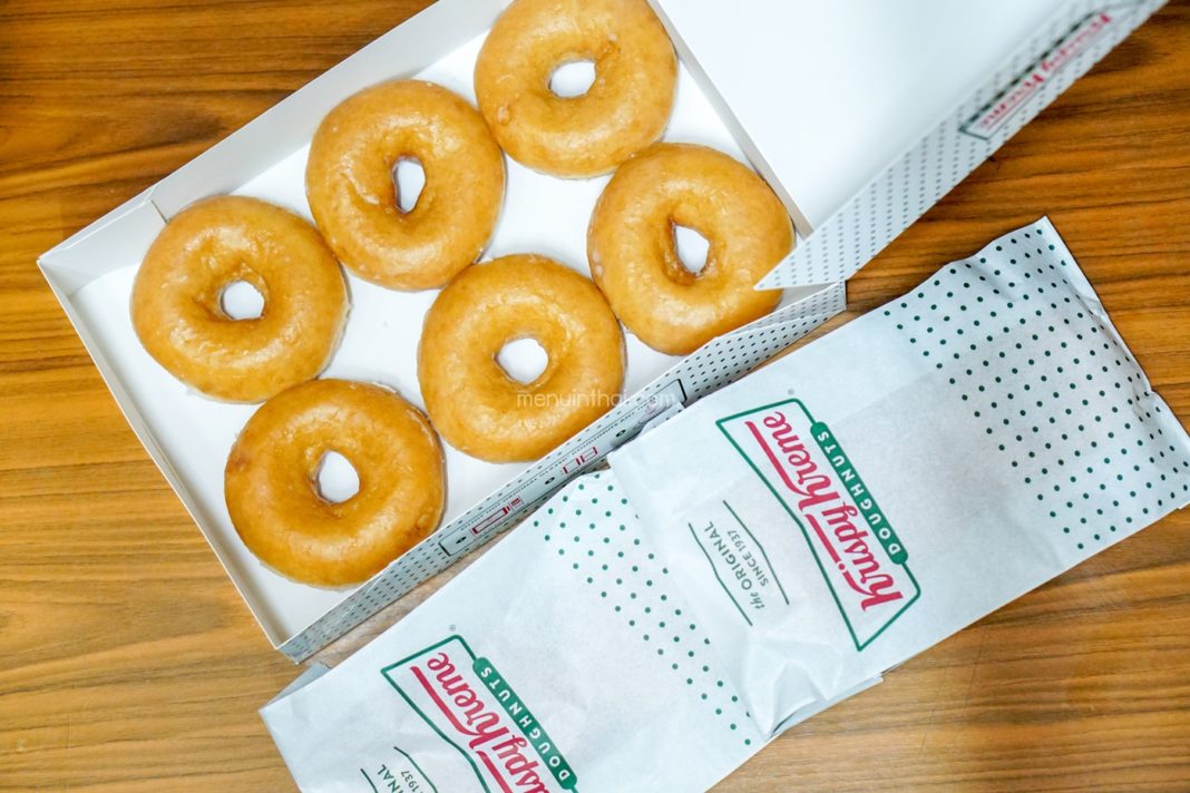 เมนู ราคา Krispy Kreme (คริสปีครีม) โดนัทสุดนุ่มจากอเมริกา - menuinthai.com