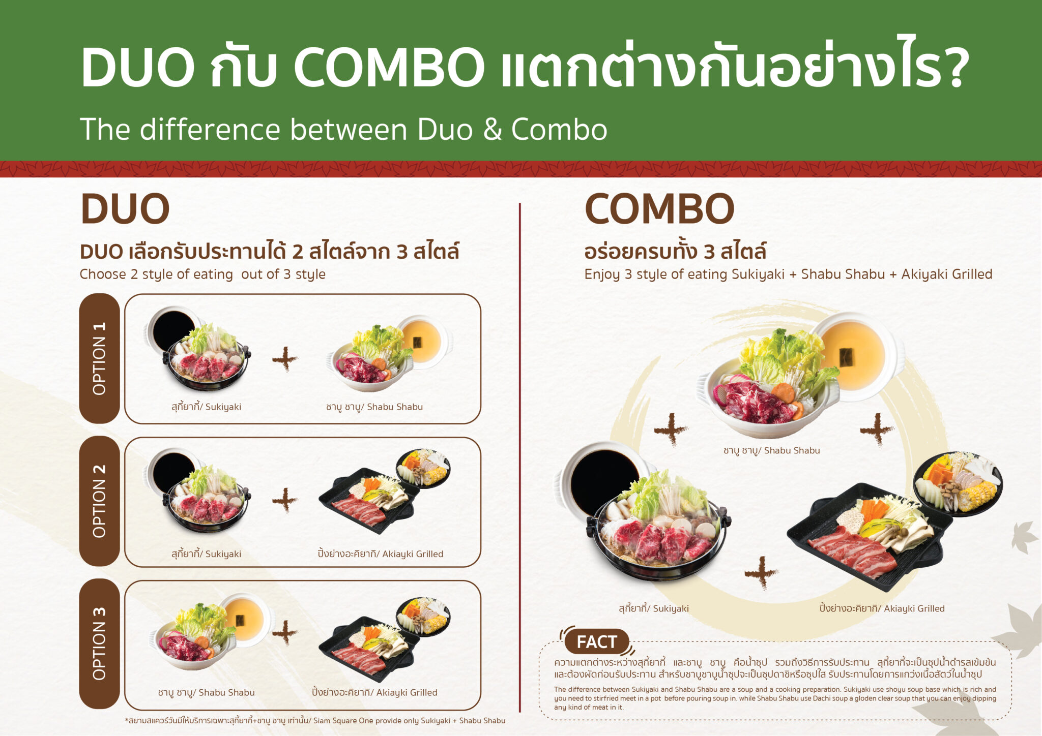 เมนู ราคา AKIYOSHI (อะคิโยชิ) - menuinthai.com
