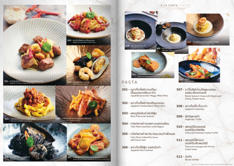 เมนู ราคา Copper Buffet (คอปเปอร์บุฟเฟ่ต์) - menuinthai.com